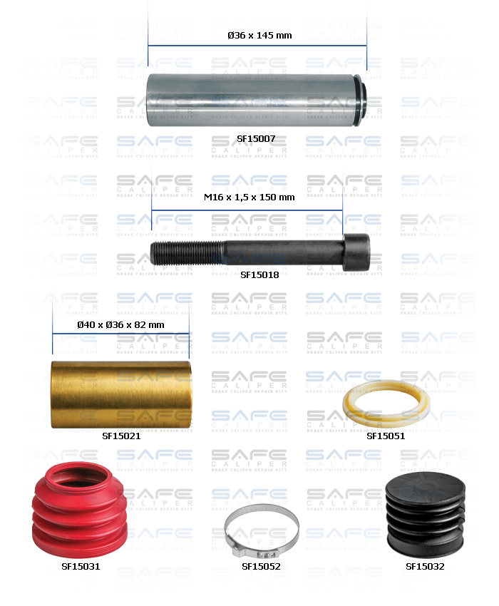 SafeCaliper Heavy Duty Spare Parts - SafeCaliper Heavy Duty Spare Parts